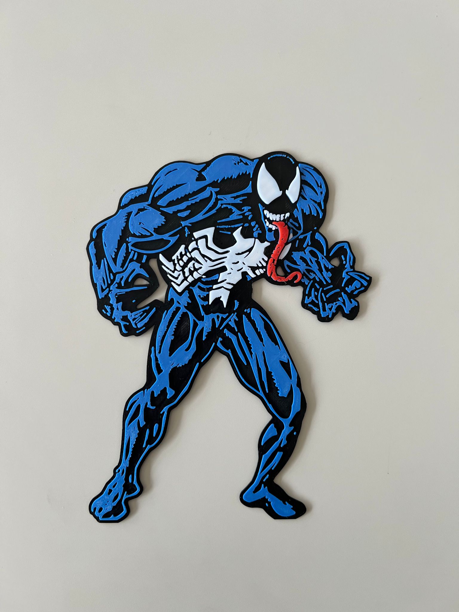 Comic Venom 2D wall art NO AMS! by beaufor | Download free STL model ...