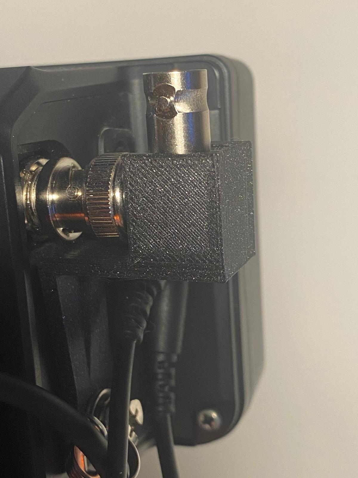 IC-705 Antenna Stabilizer for BNC male to female ellbow adapter by ...