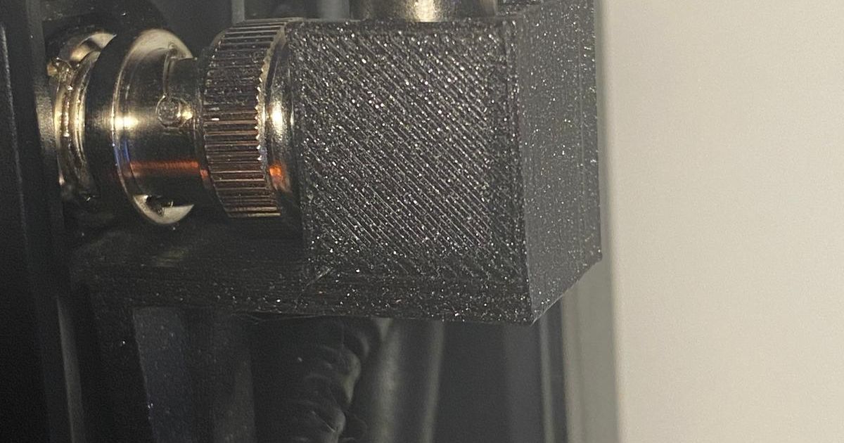 IC-705 Antenna Stabilizer for BNC male to female ellbow adapter von ...