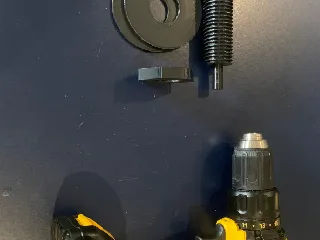 Dewalt Drill Filament Spool Adapter by William | Download free STL ...