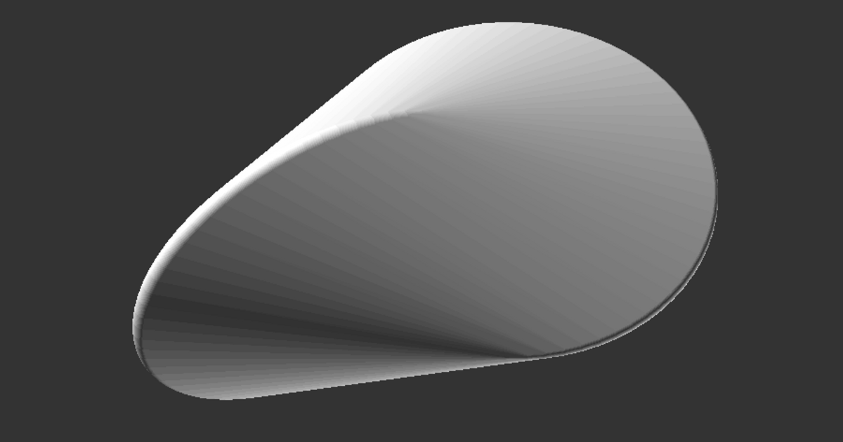 Oloid SCADvent № 19 by Jack | Download free STL model | Printables.com