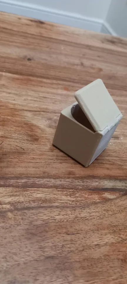 Print in Place Hinged Cube by MMPrint | Download free STL model | Printables.com