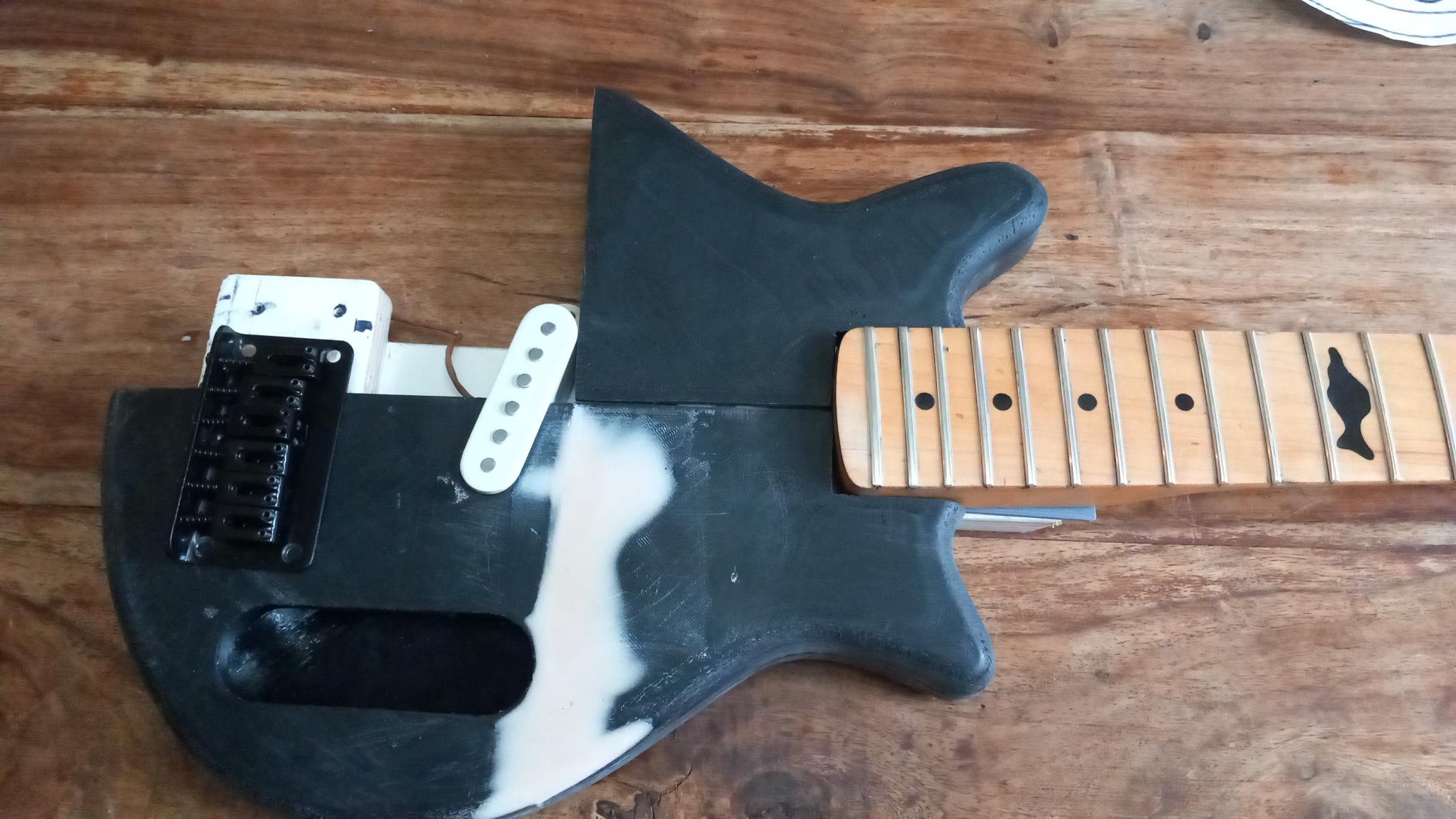 Travel guitar Brian May Red Special Clone par MMPrint | Téléchargez ...
