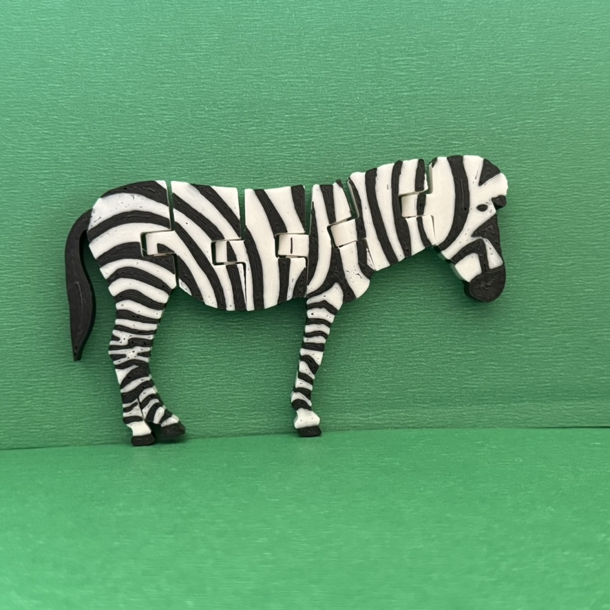 Flexi Zebra for MMU or AMS by mscalora | Download free STL model ...