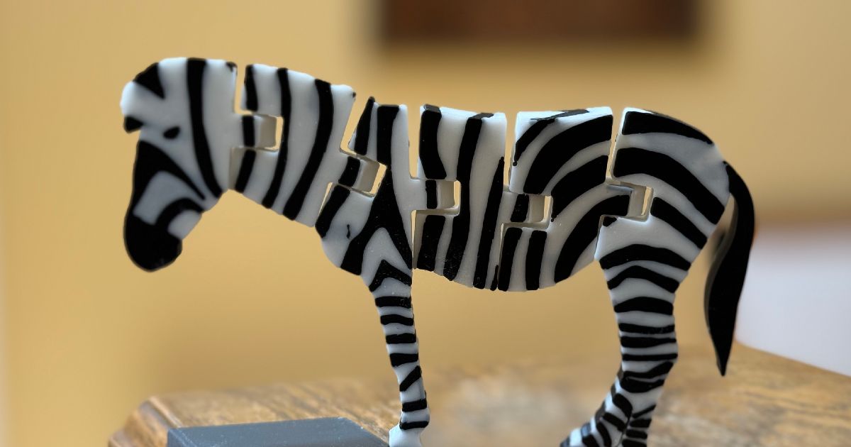Flexi Zebra for MMU or AMS by mscalora | Download free STL model ...