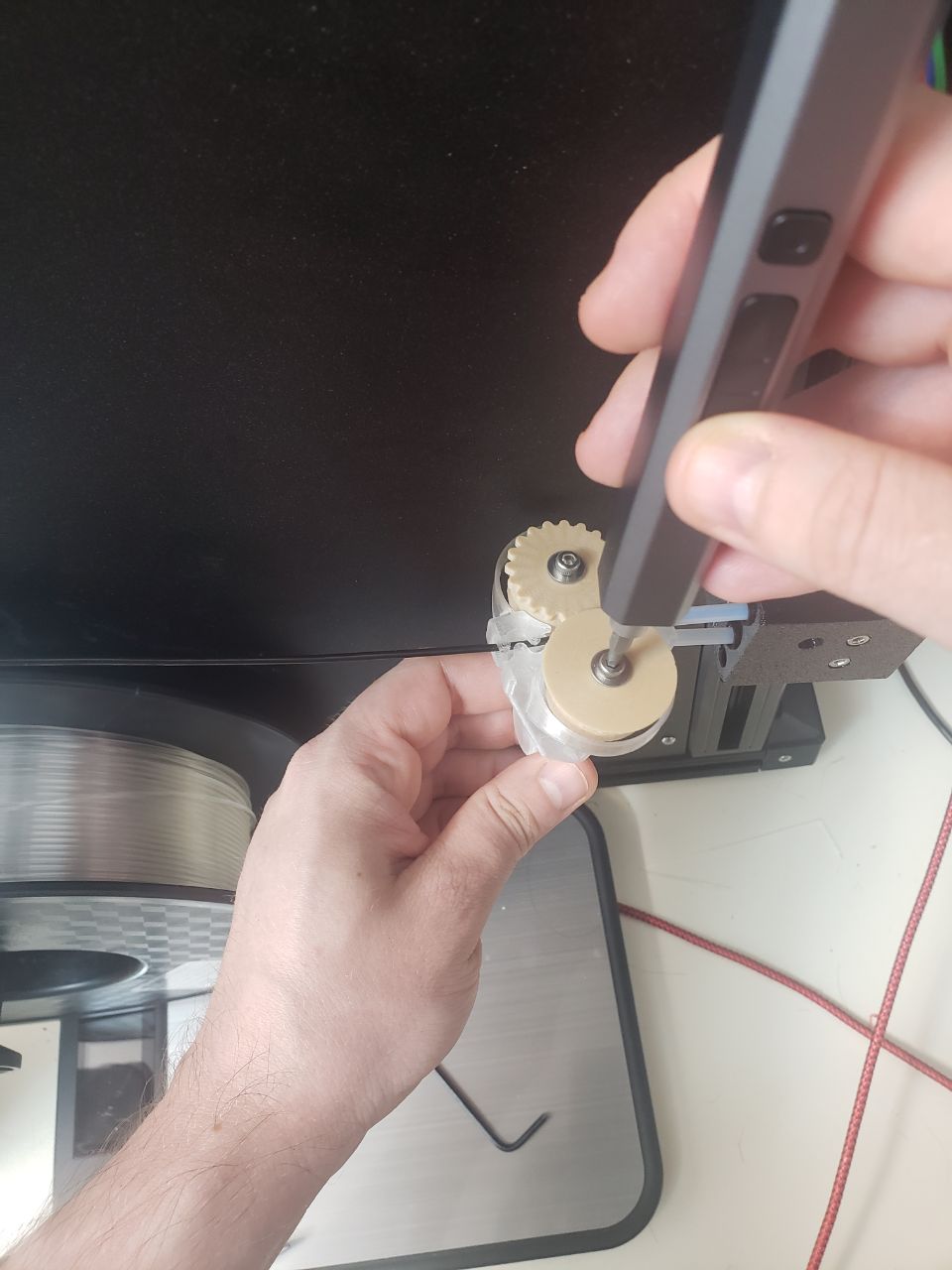 Prusa XL fast TPU filament PTFE tube loader by Ro3Deee | Download free ...