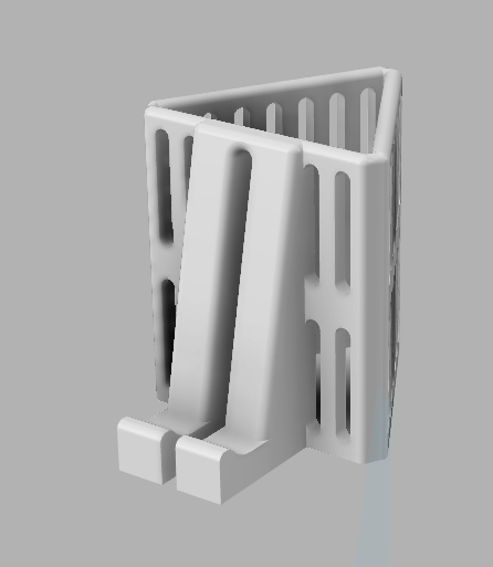 Triangular Pen pot Phone stand by R0ebot07 | Download free STL model ...