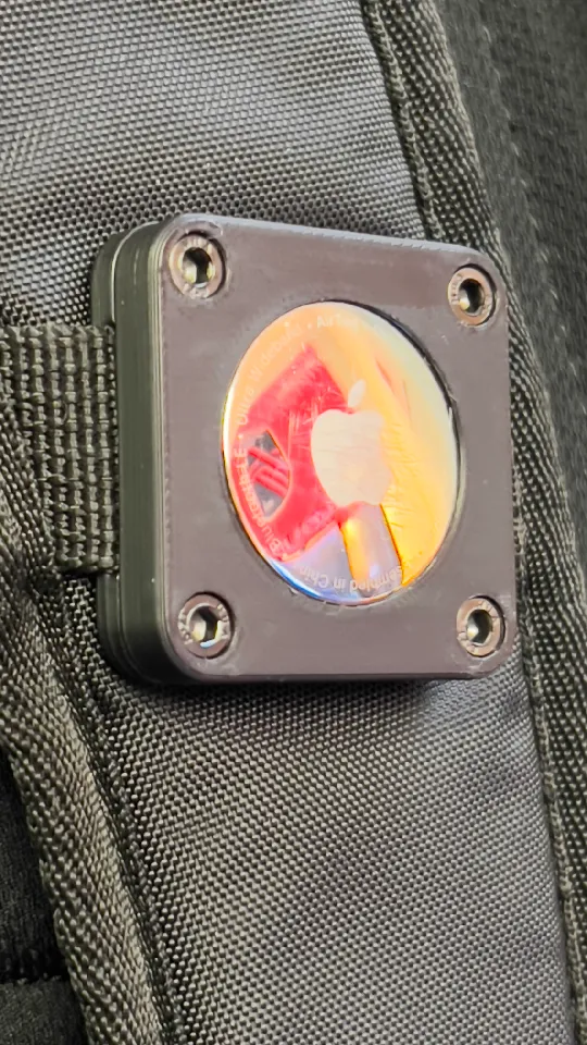 Backpack AirTag Holder by Phil Ecker | Download free STL model | Printables.com