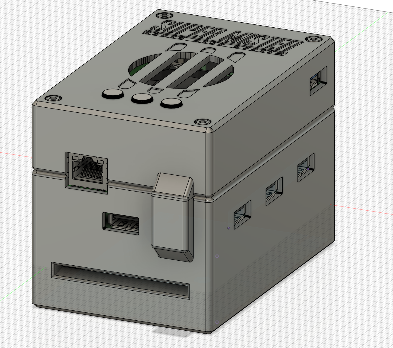 Mister FPGA Case with integrated TapTo NFC Card Reader Slot von ...