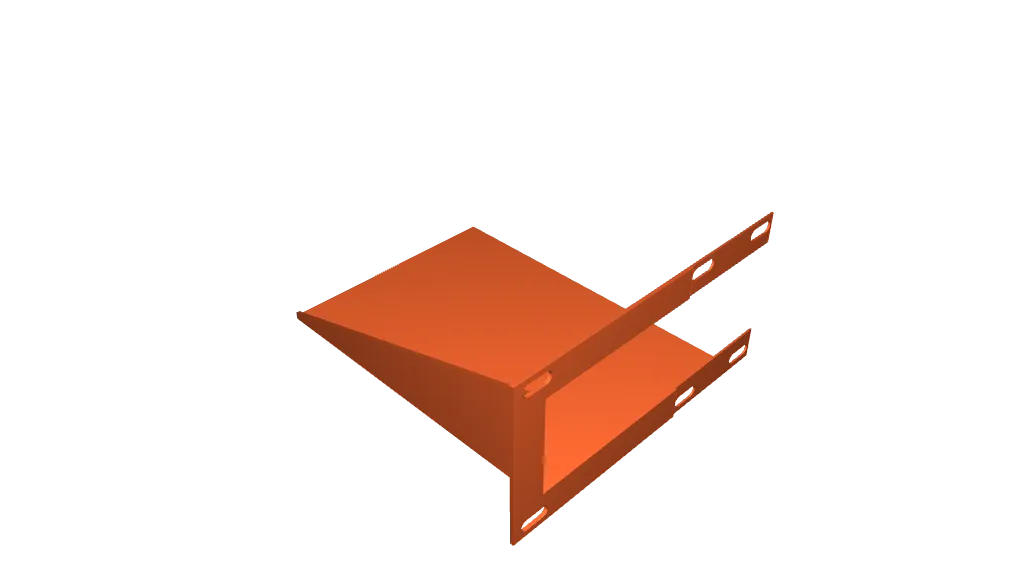 Server Rack 2U 19" Adapter Shelves for Non-Rack Devices (Parametric) by ...