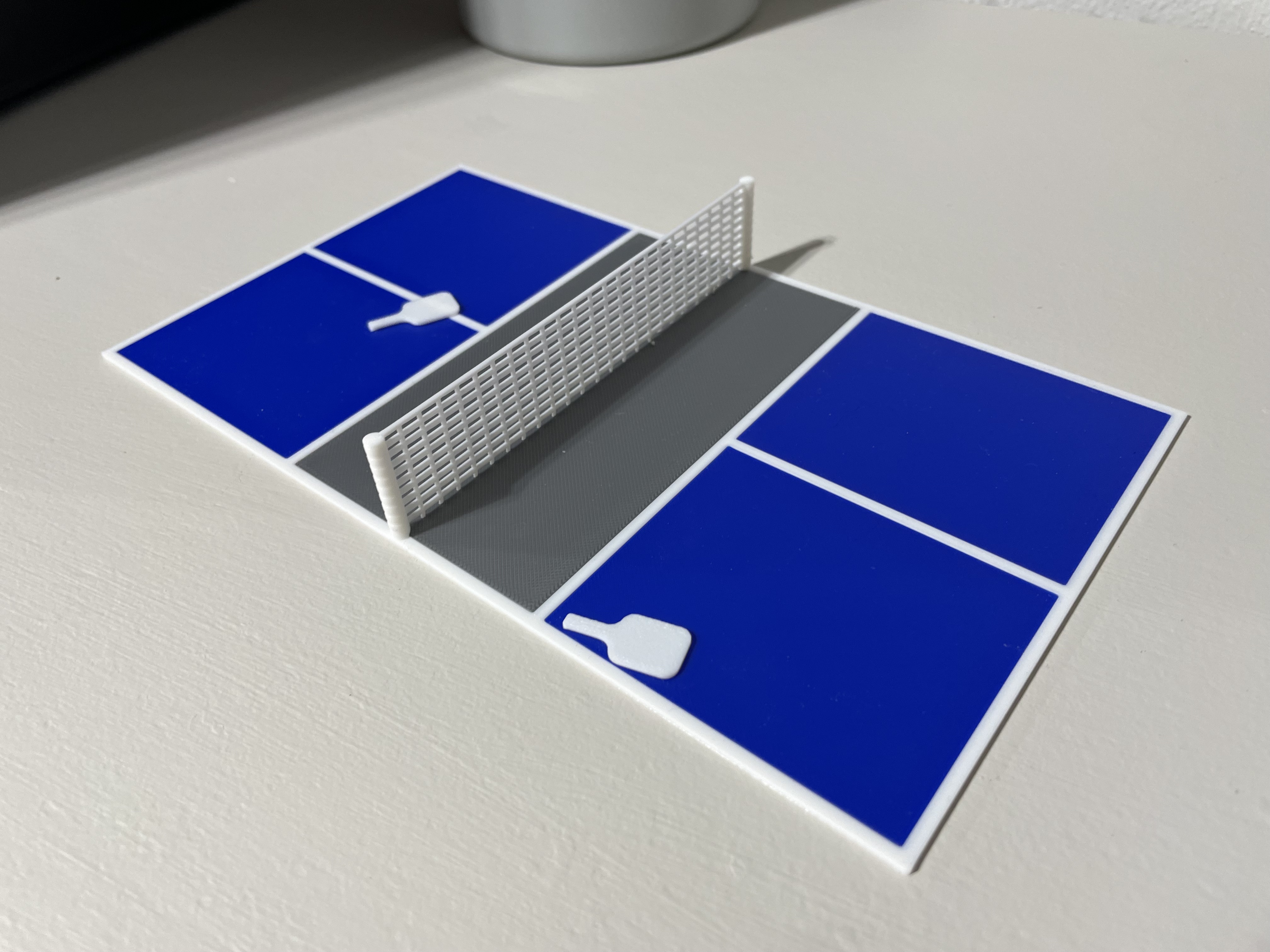 Desktop Pickleball Court by Moose | Download free STL model ...