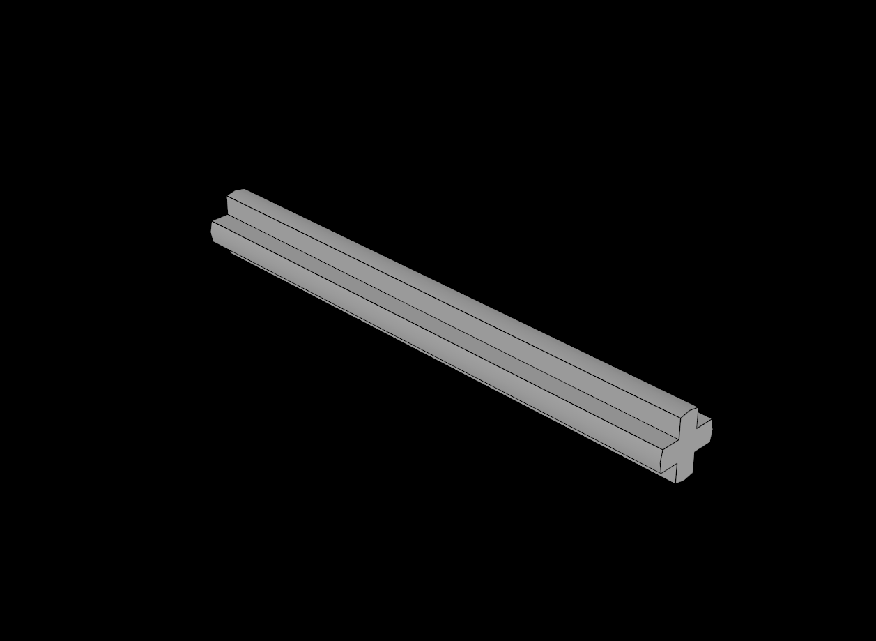 Lego Compatible (32073.dat) Technic Axle 5 by thall72 | Download free ...