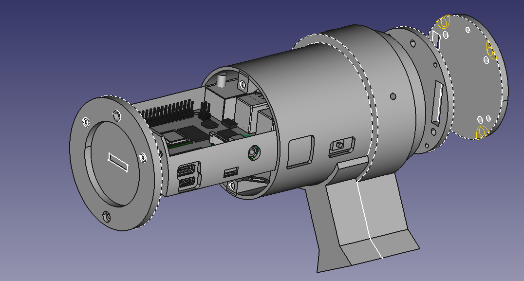 Cedar Plate Solving - Raspberry Pi Enclosure by Adam | Download free ...