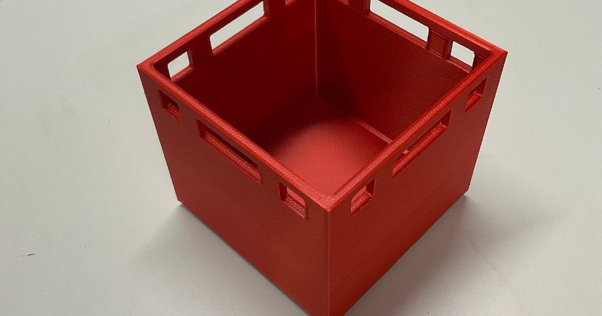 Stackable Miniature Crate by vladimir | Download free STL model ...