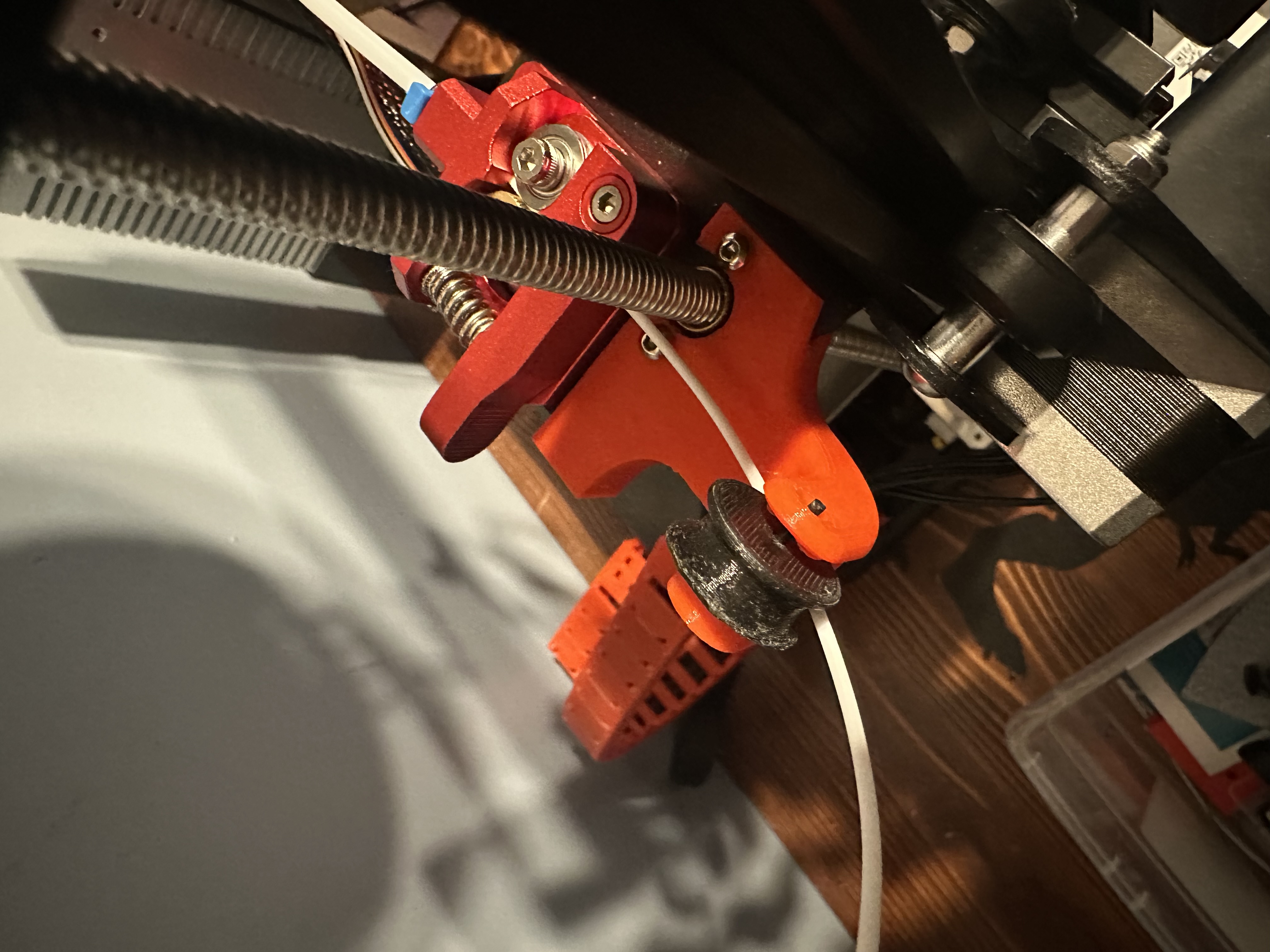 Ender 3 Filament Guide with reinforced arm by Aspenkarius | Download ...