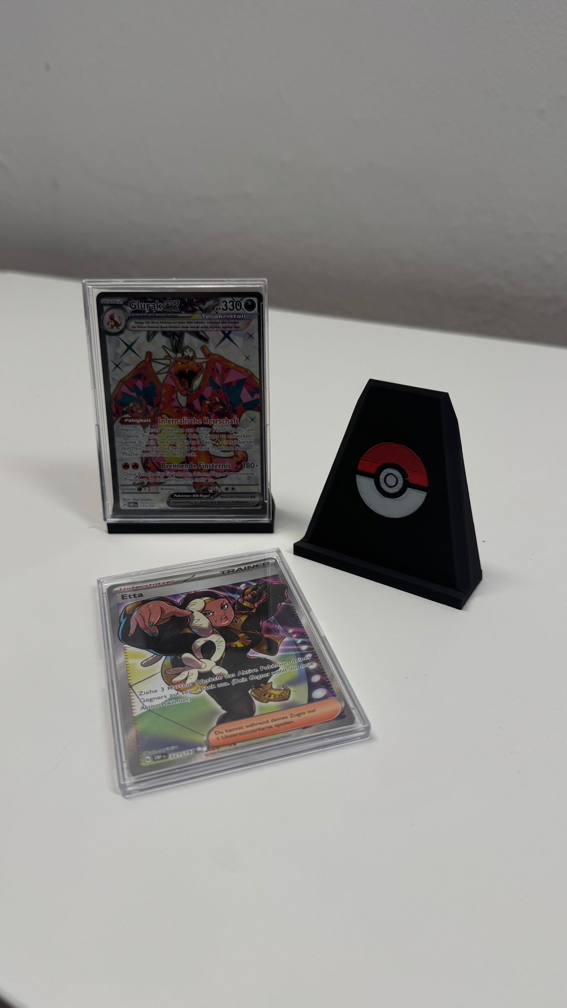 Pokemon Card Stand for Acrylic Cover by FDMBRO | Download free STL ...