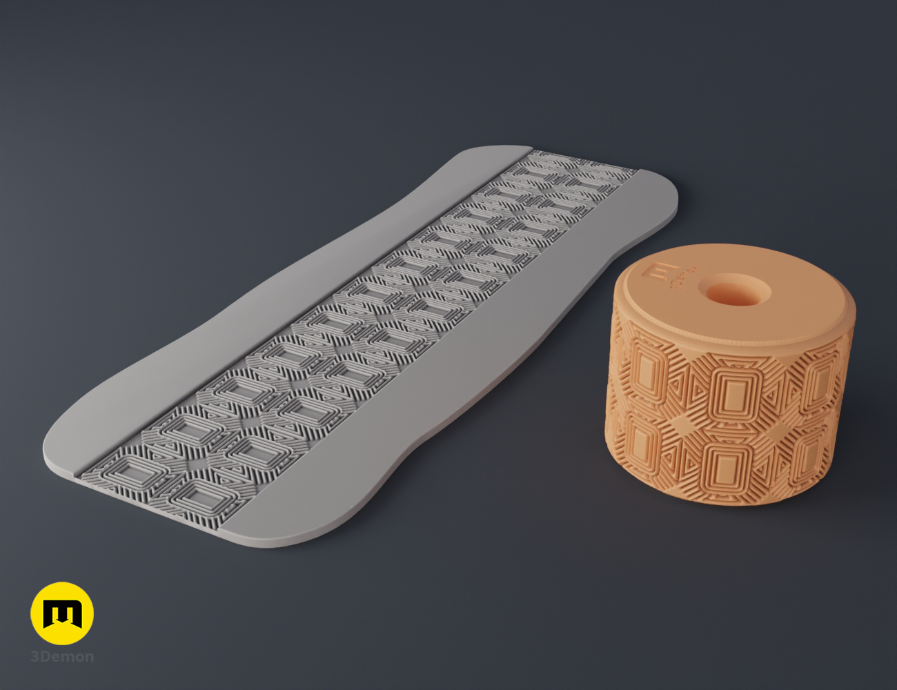 Texture Rollers Aztec middle Vol.3 (7-9) by 3Demon's Texture Rollers | Printables Store