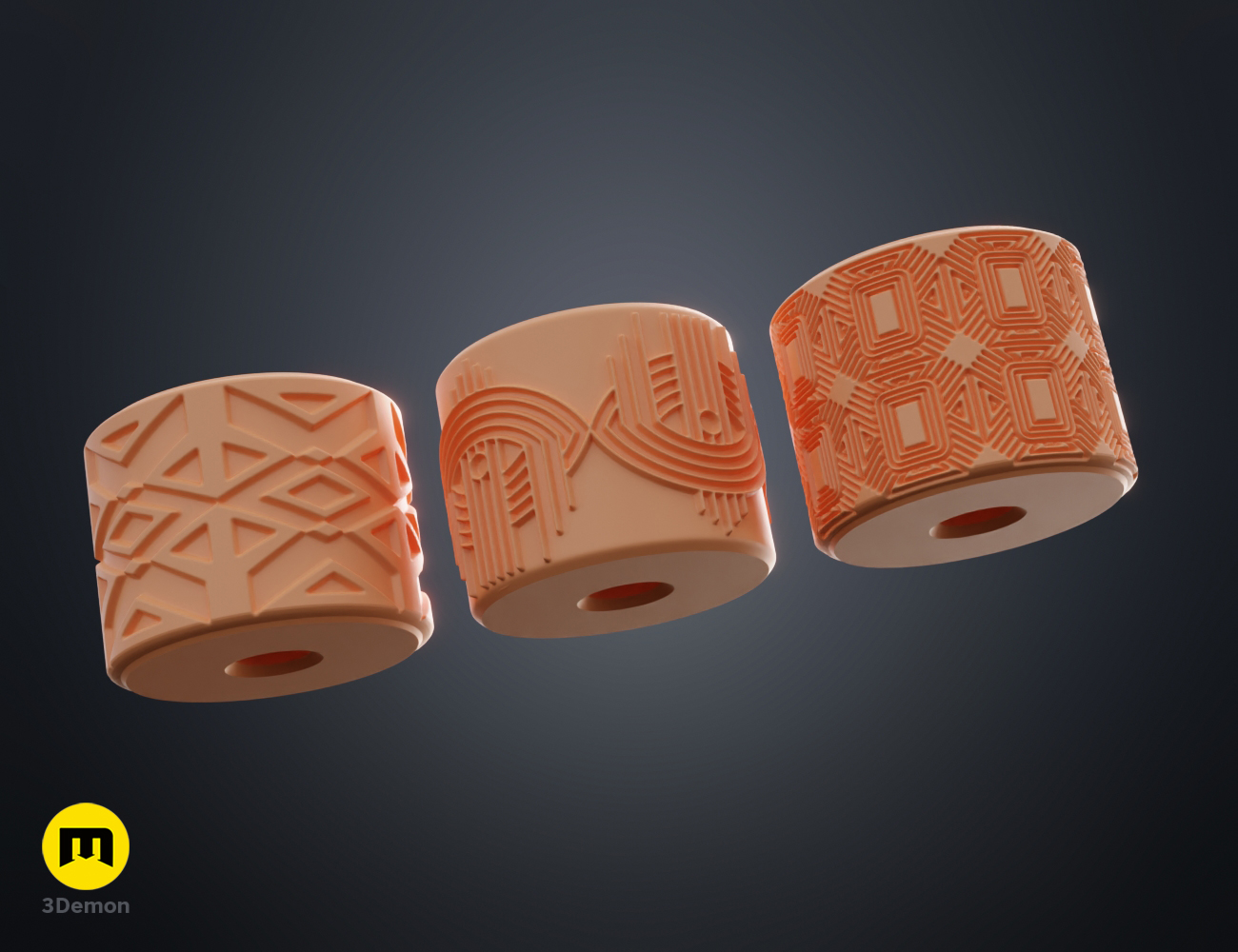 Texture Rollers Aztec middle Vol.3 (7-9) by 3Demon's Texture Rollers ...