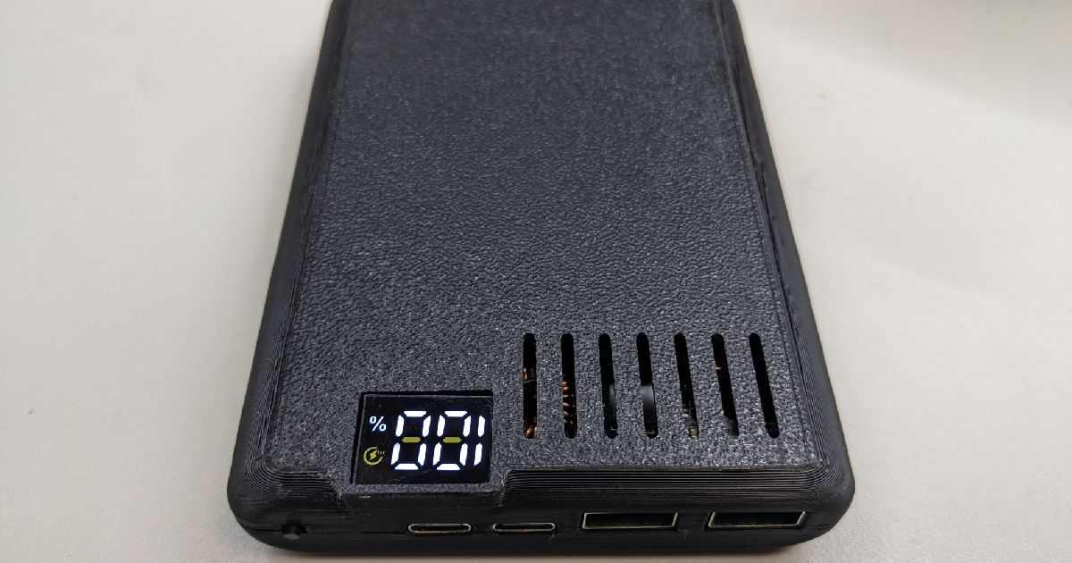 Enclosure for 100w PowerBank module from Aliexpress by tearandfix ...