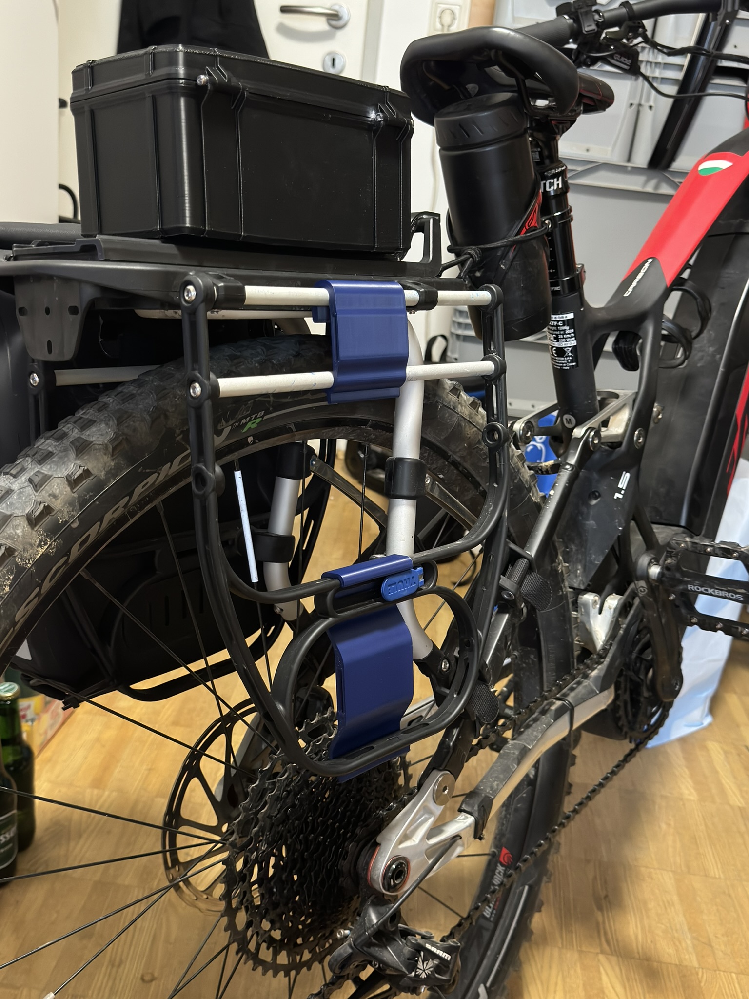Thule Side Frames clips for straps / screwed by Hami | Download free ...