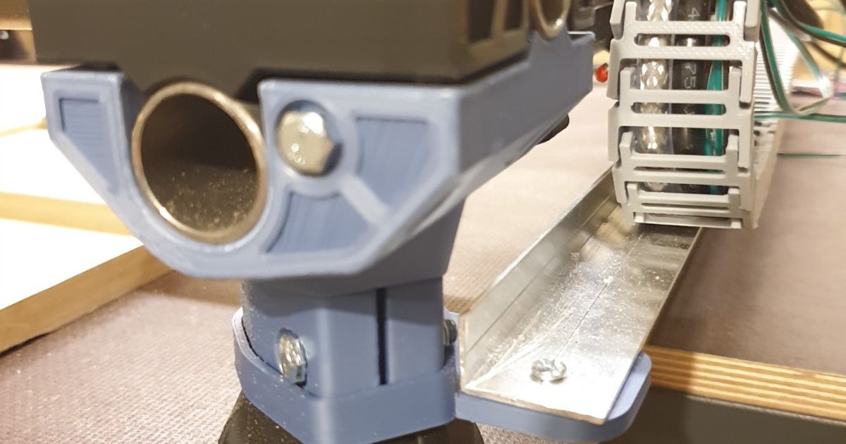 MPCNC Primo SnapOn Drag Chain Support by El_ThoRo | Download free STL ...