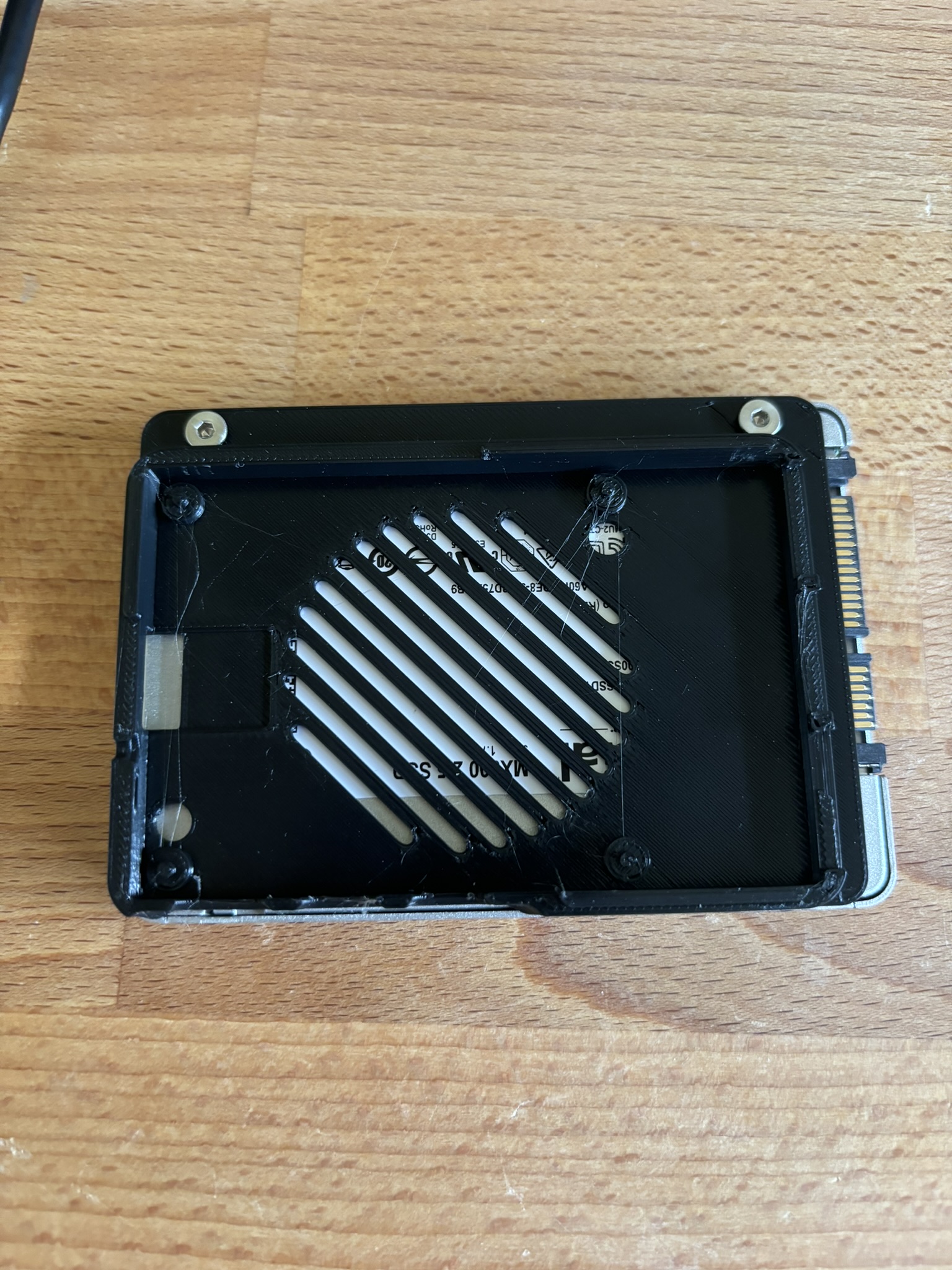 Raspberry Pi 5 Case SSD mount by nicolas0071998 | Download free STL ...