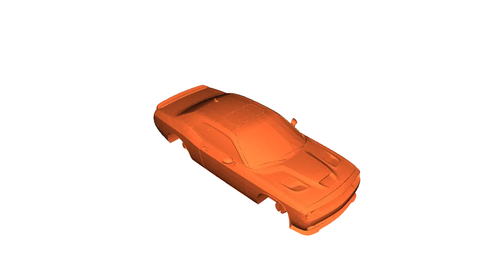 Dodge Challenger Hellcat kit card by Jerryie | Download free STL model ...