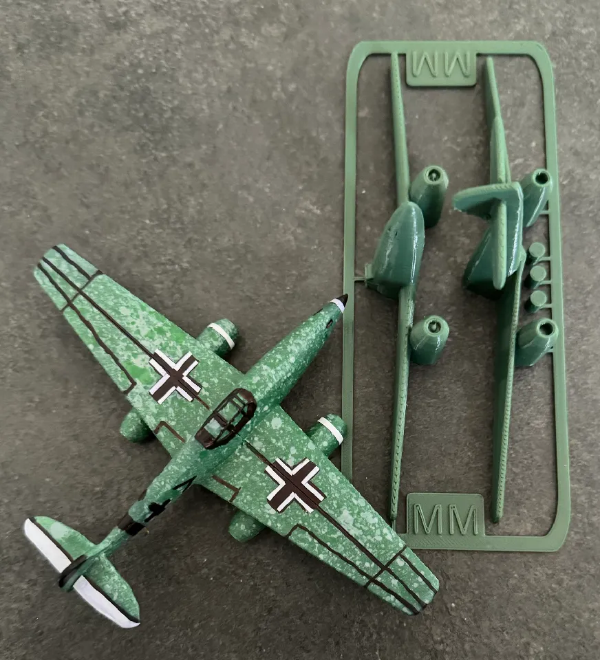 Messerschmitt Me 262 kit card by MM | Download free STL model ...