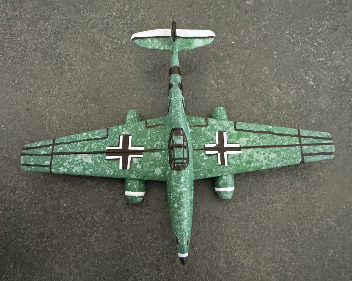 Messerschmitt Me 262 kit card by MM | Download free STL model ...