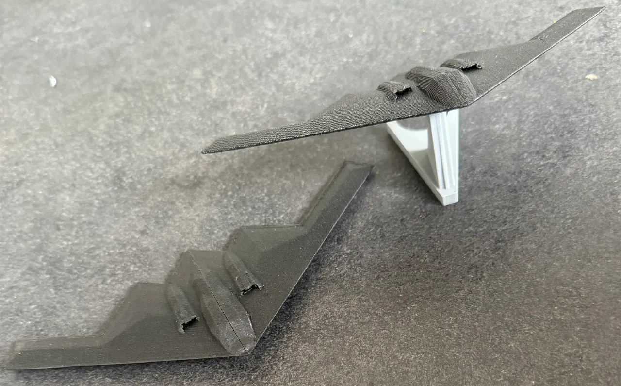 B2 Spirit Stealth Bomber kit card by MM | Download free STL model ...