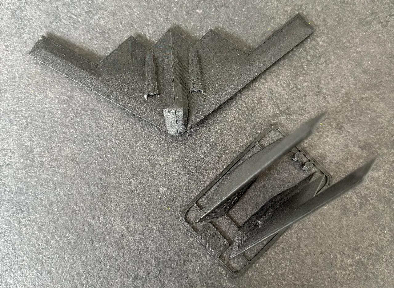 B2 Spirit Stealth Bomber kit card by MM | Download free STL model ...