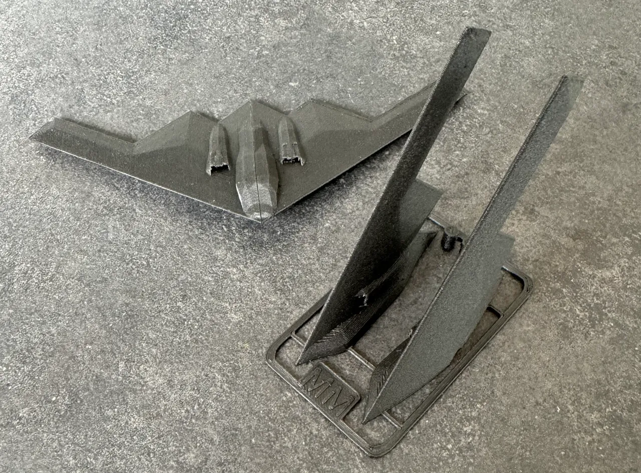 B2 Spirit Stealth Bomber kit card by MM | Download free STL model ...