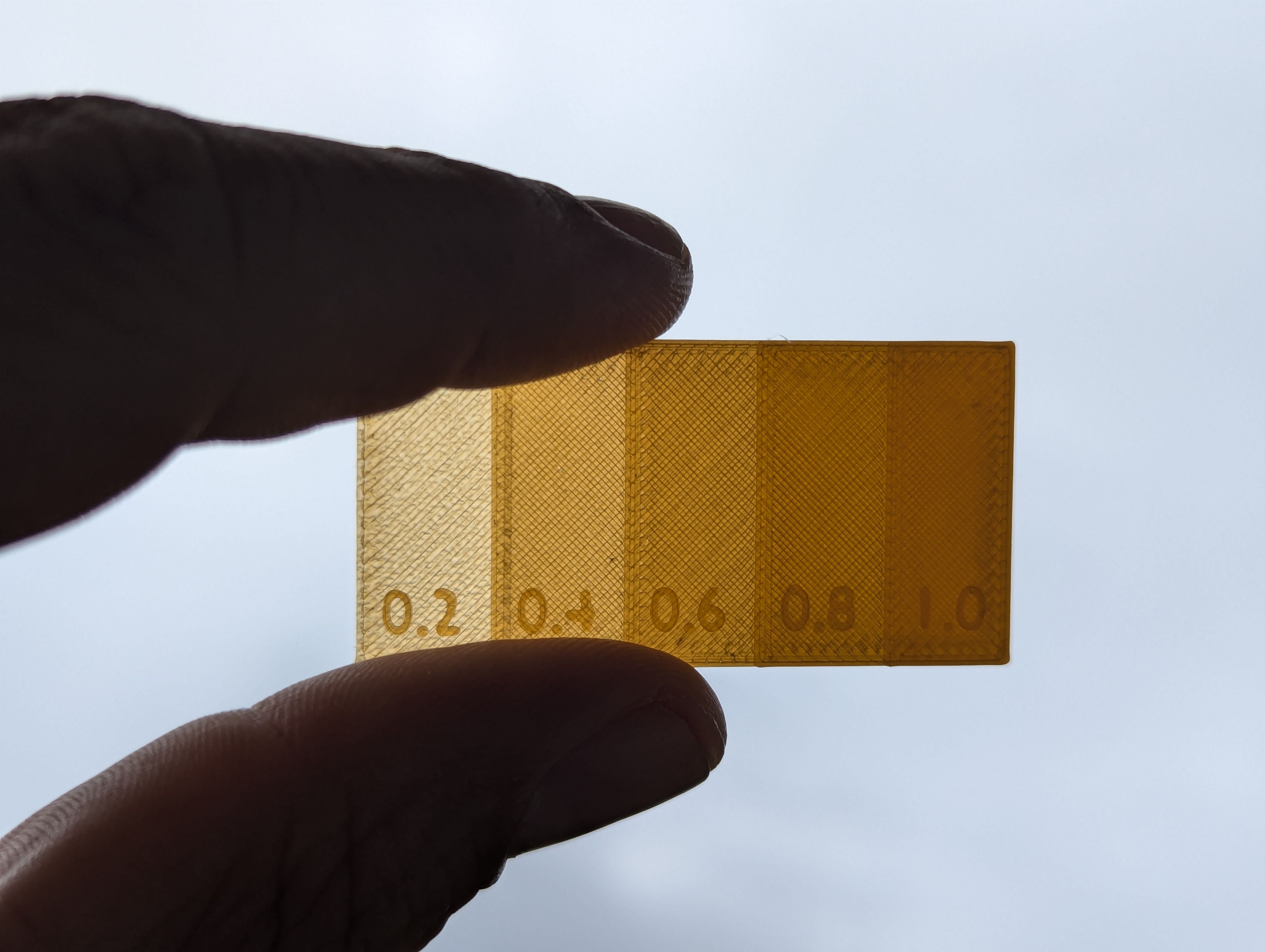 Filament transparency test by freakadings | Download free STL model ...