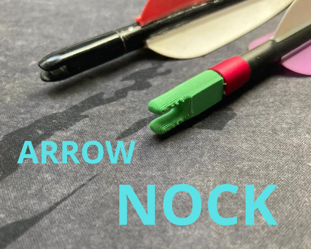 Arrow Nock by honza03210 | Download free STL model | Printables.com