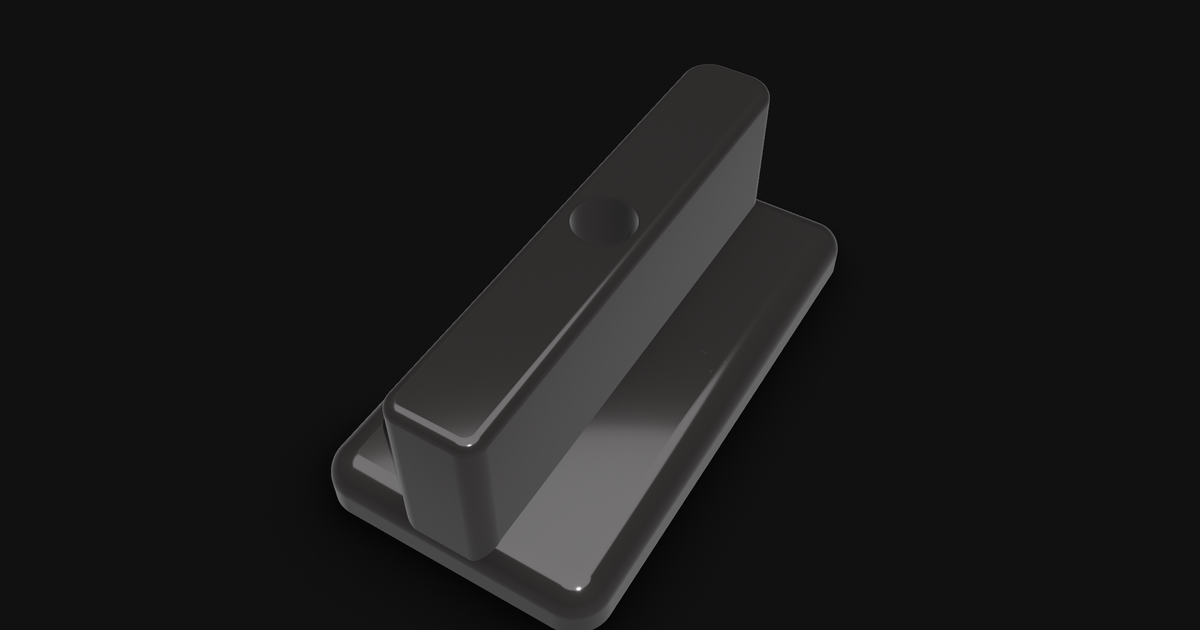 Extended Universal Hidden Fastener by Yepher | Download free STL model ...