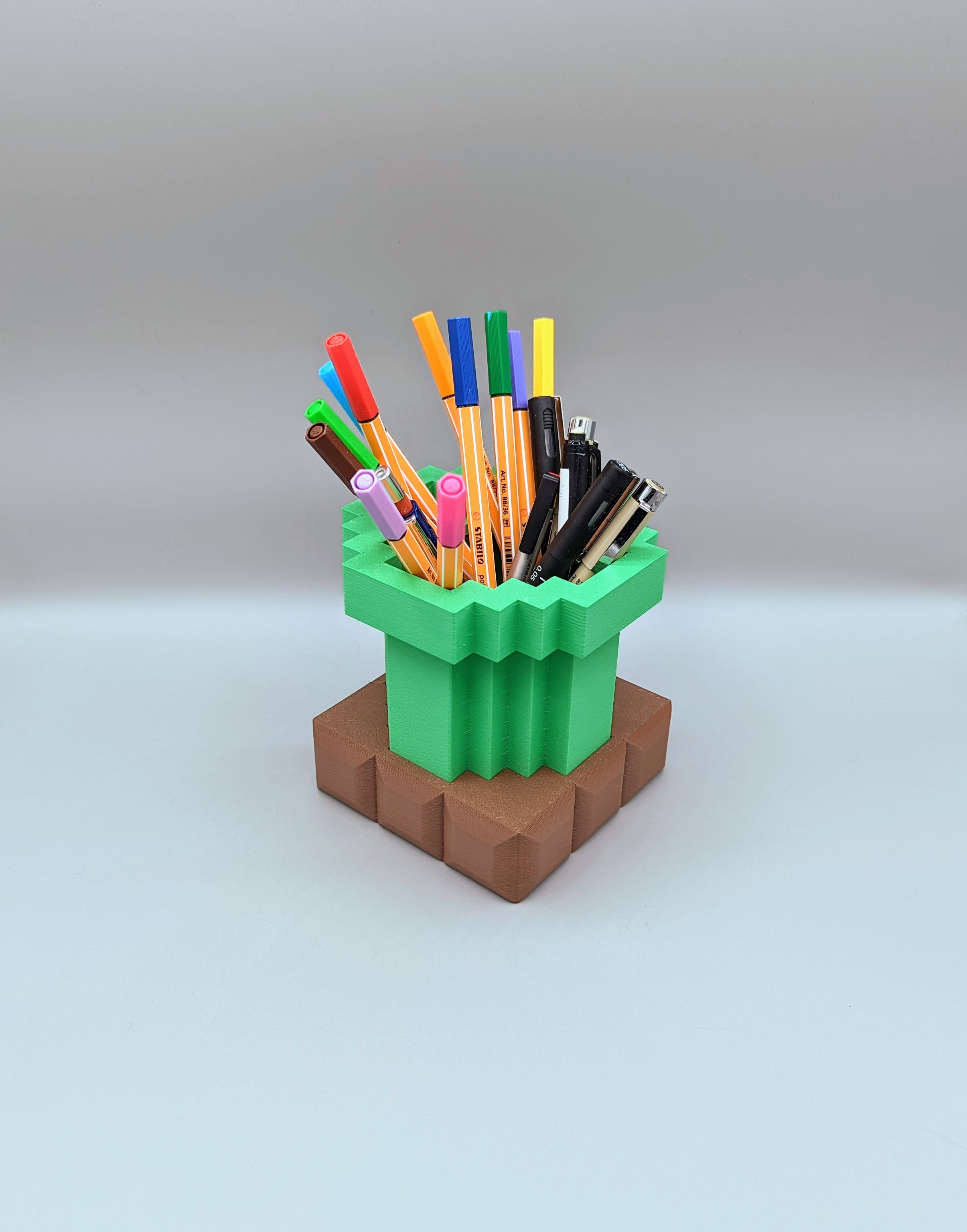 8-bit Mario Pipe Planter by 3DPrintDogs | Printables Store