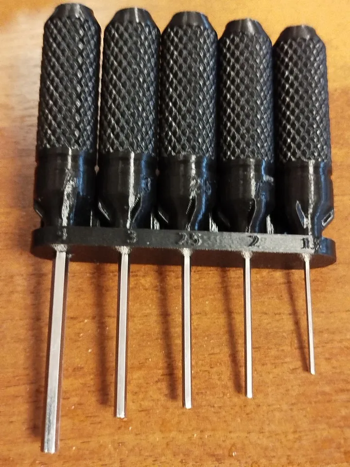 Hex Key organizer by Drawde Ereves | Download free STL model ...