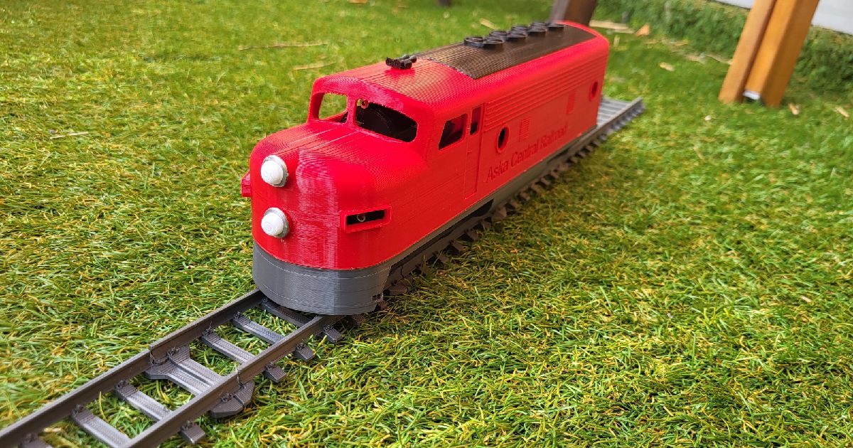 EMD F7 A Unit by ASKA Modelle | Download free STL model | Printables.com