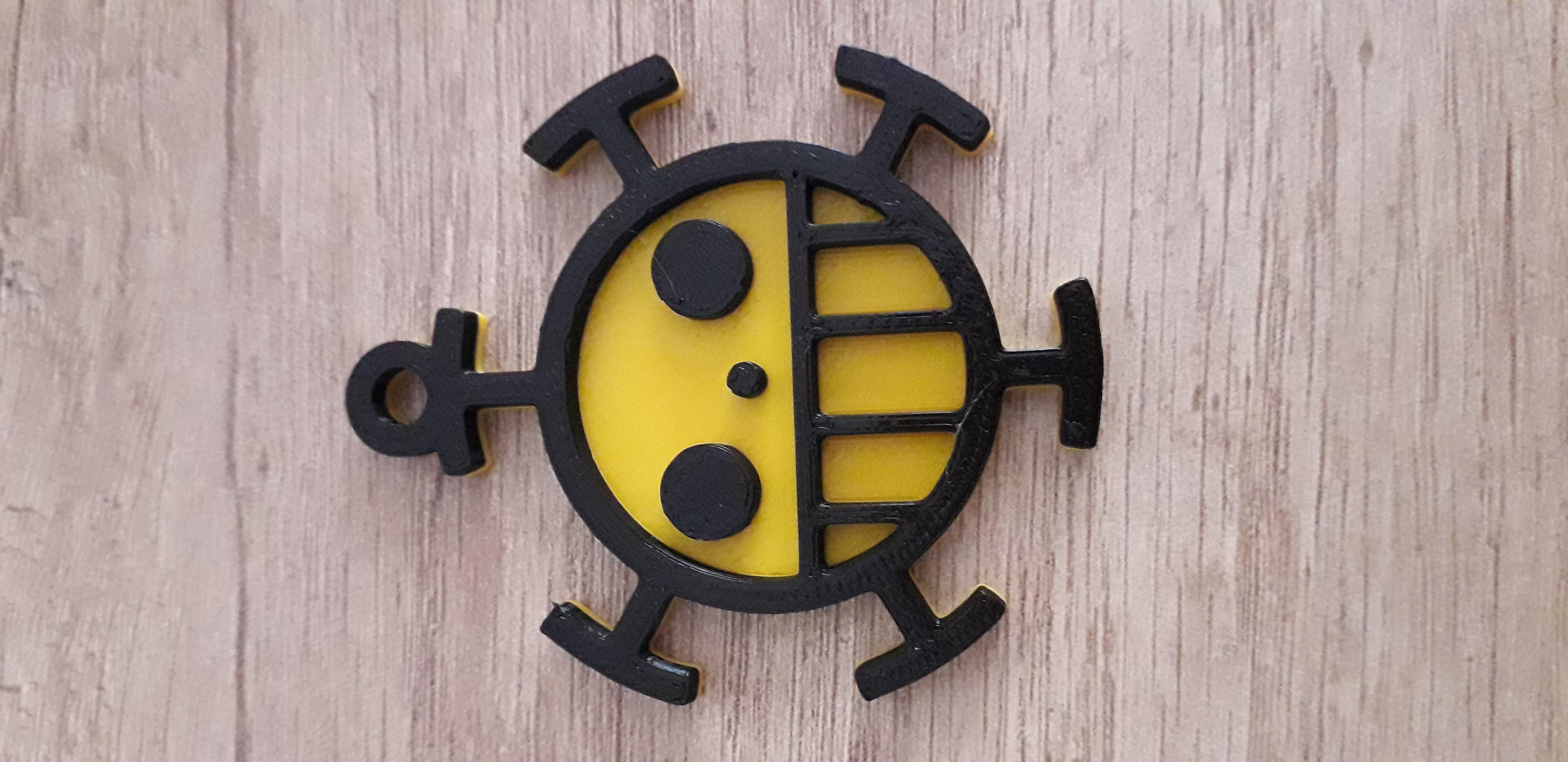 Heart Pirates Keychain - One Piece by fernandotg81 | Download free STL ...