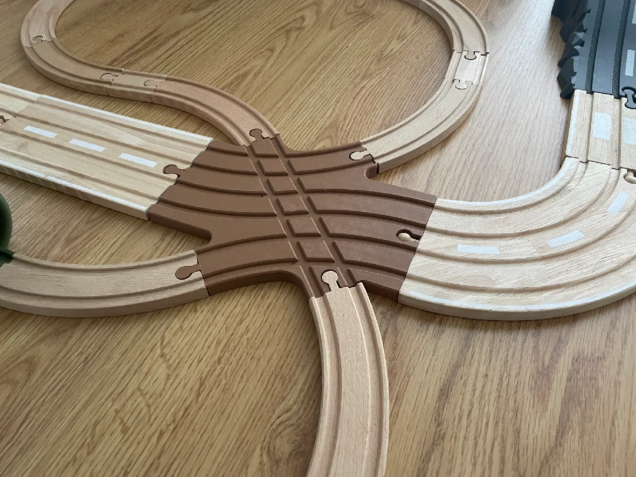 BRIO Double Track Crossing by Rainman | Download free STL model ...