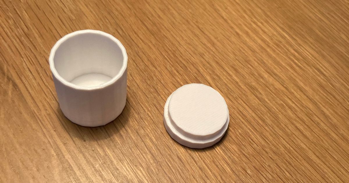 Mini Container by Oliver Rothner | Download free STL model | Printables.com