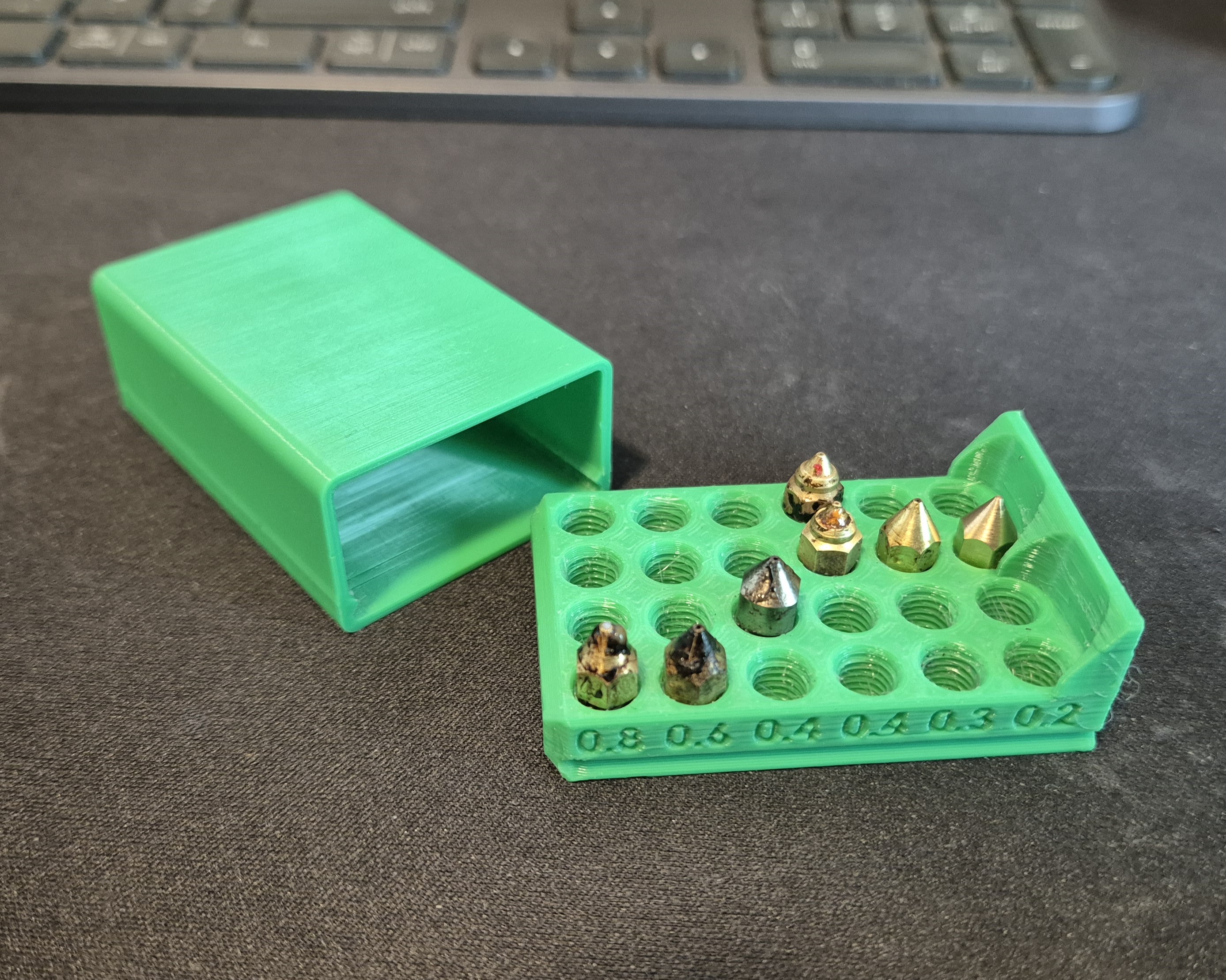 MK8 Nozzle Storage Box by Migueppc | Download free STL model ...