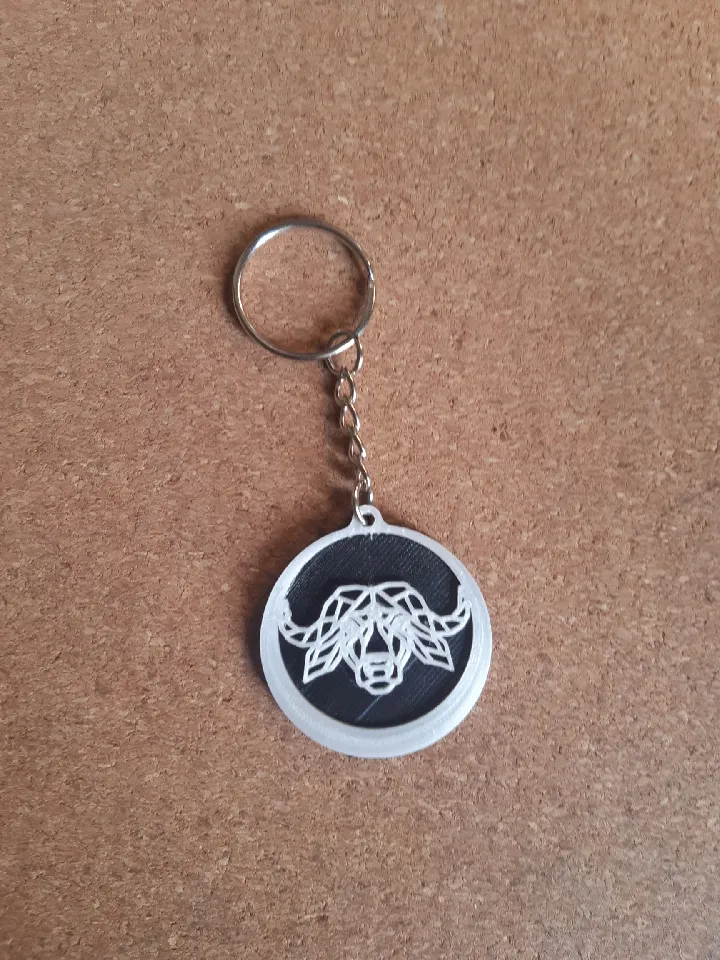 Buffalo keychain by Wonter | Download free STL model | Printables.com