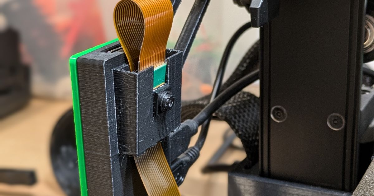Ender-3 V3 SE Pi Zero & Camera Mount von bioxz | Kostenloses STL-Modell ...