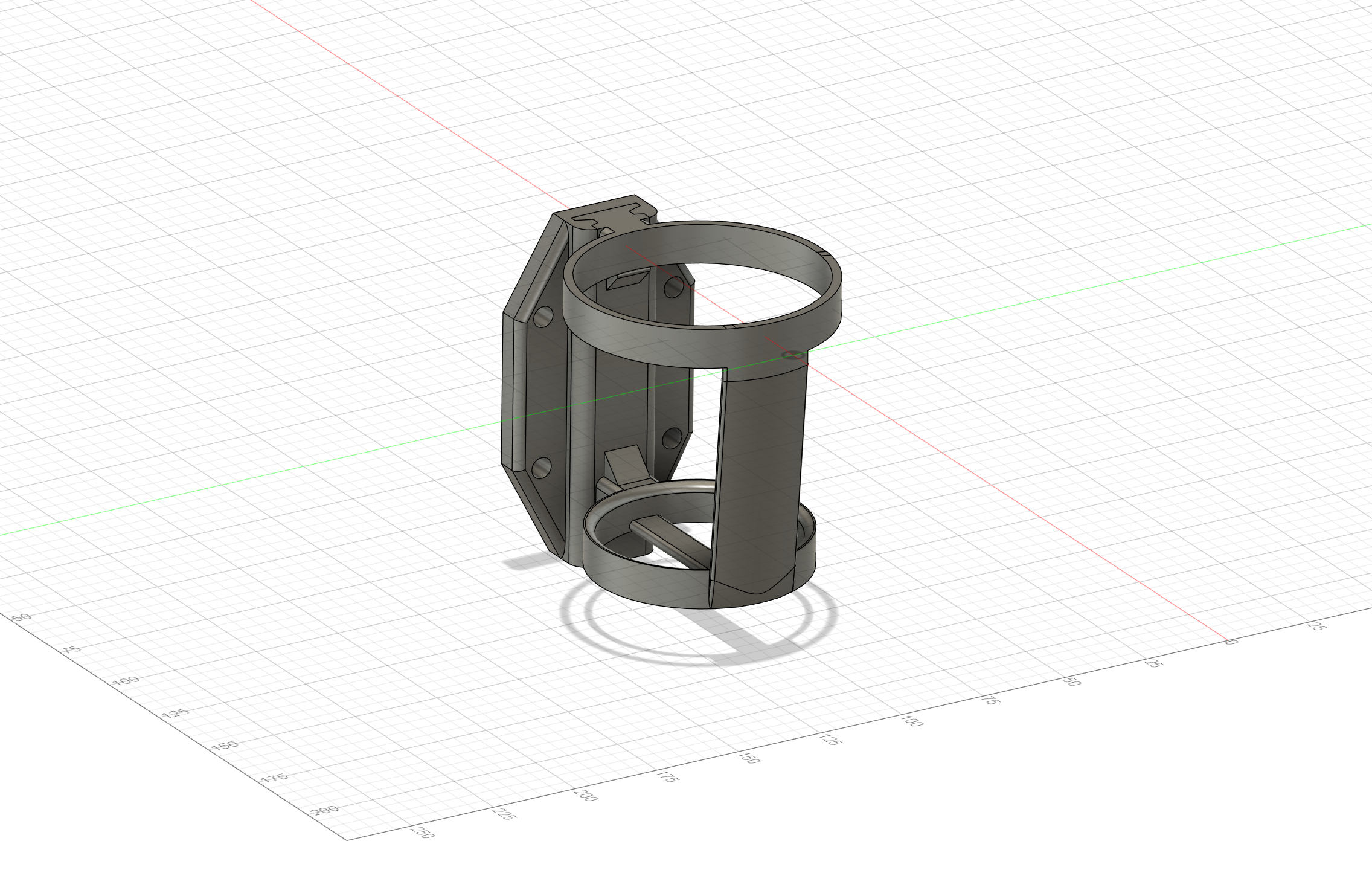 Removeable cup holder by stewart | Download free STL model | Printables.com