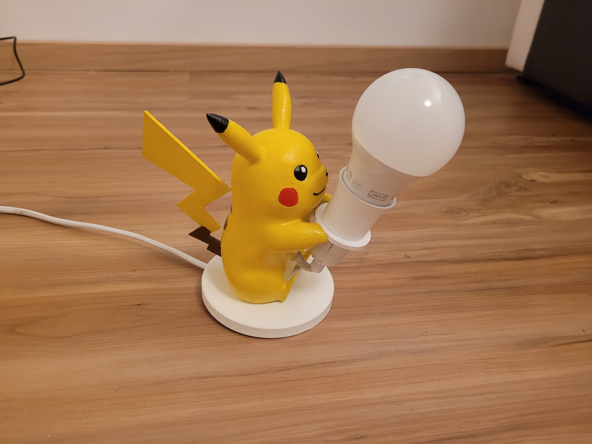 Pikachu Light Stand by SirMissalot | Download free STL model ...