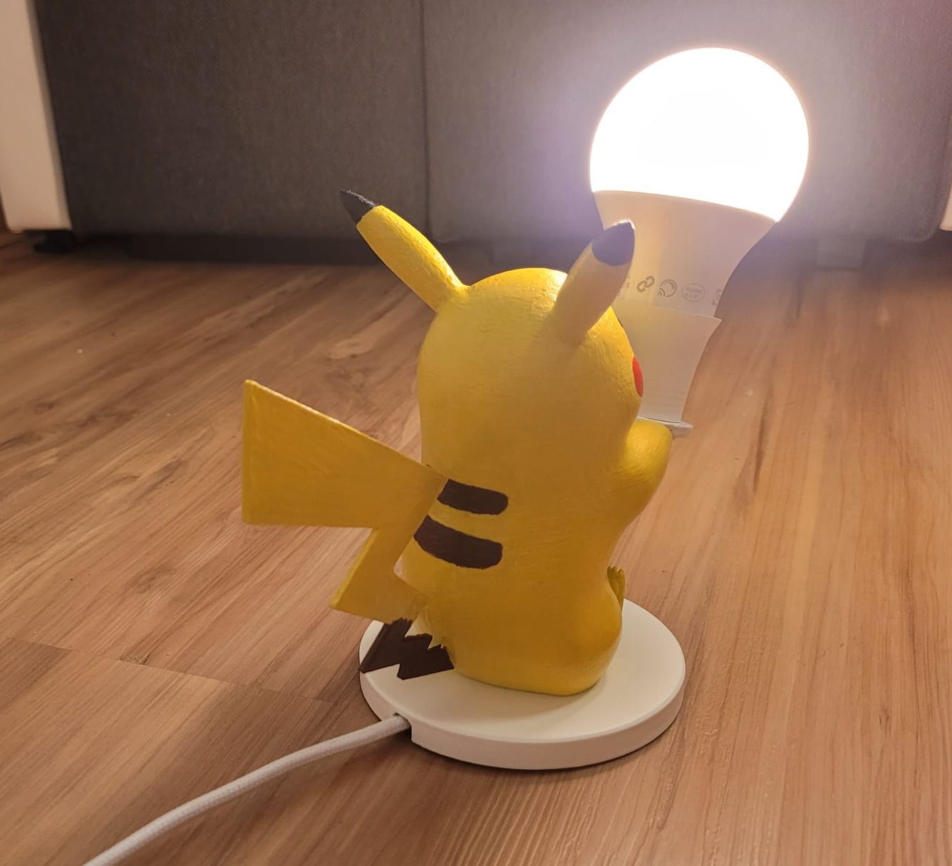 Pikachu Light Stand by SirMissalot | Download free STL model ...