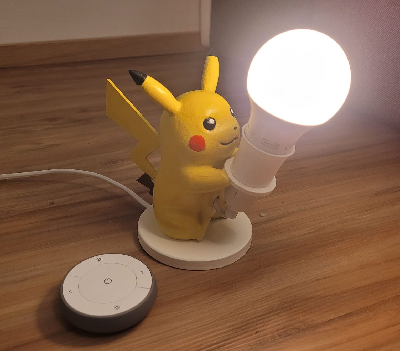 Pikachu Light Stand by SirMissalot | Download free STL model ...