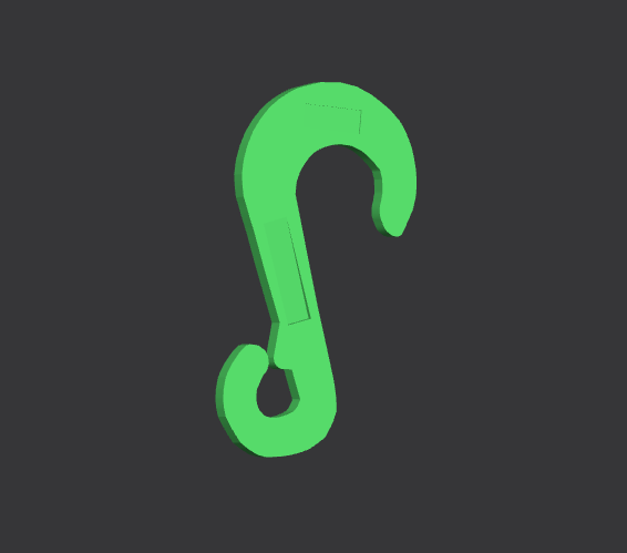 Cargo Net Hook by ITItech | Download free STL model | Printables.com