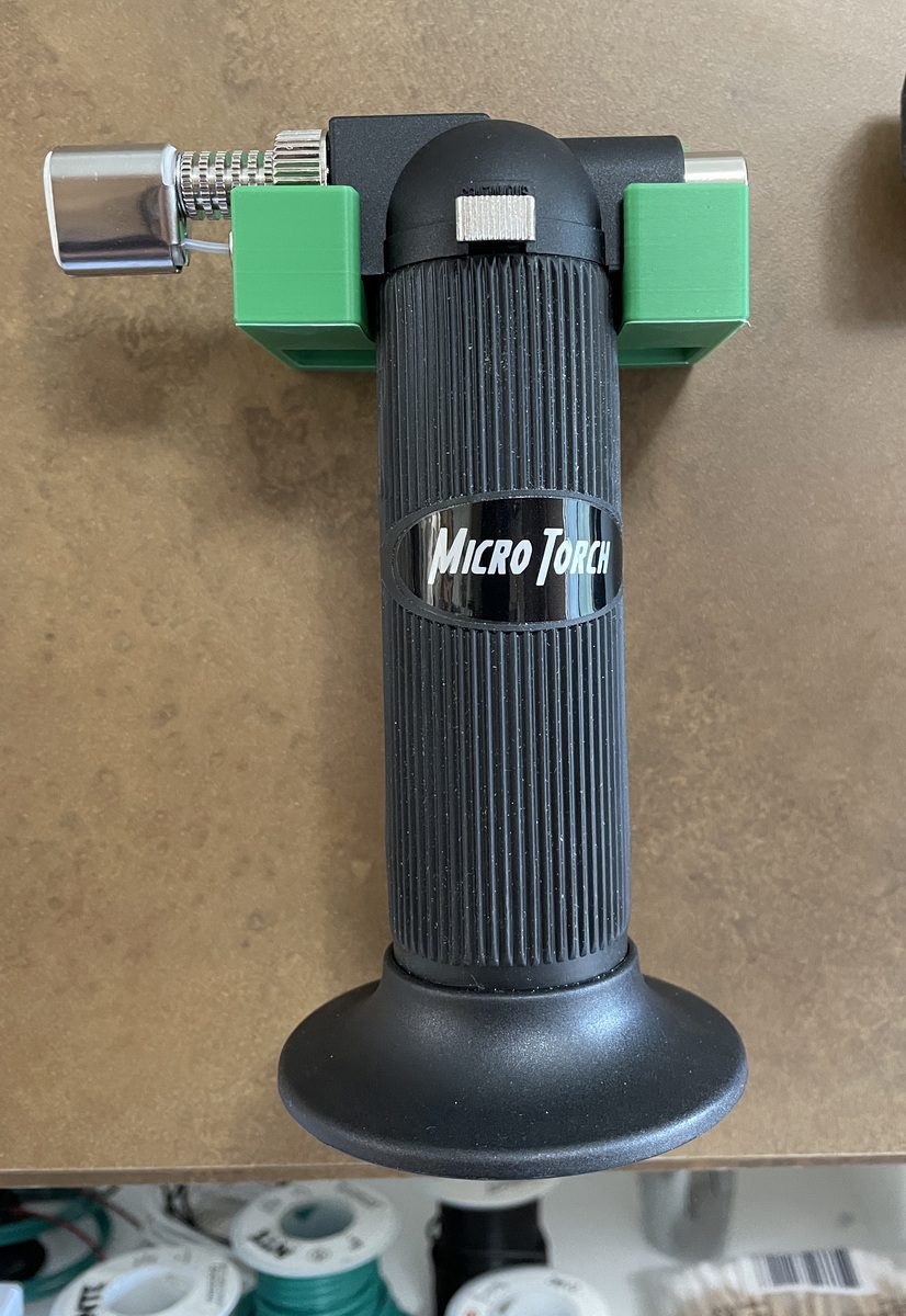 Micro Torch Hanger by Lone Wave | Download free STL model | Printables.com